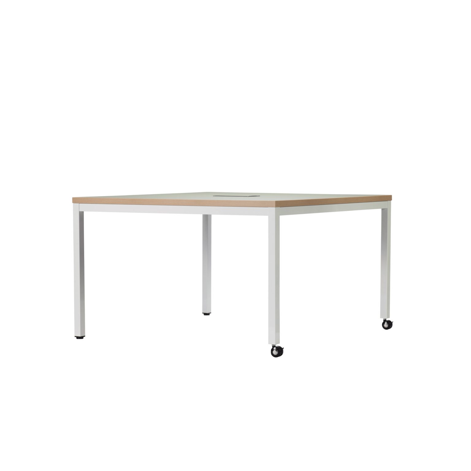 FLEX-WIZ FREE ADDRESS DESK-STEEL LEG WH - 【ASPLUND CONTRACT】 アスプルンド コントラクト