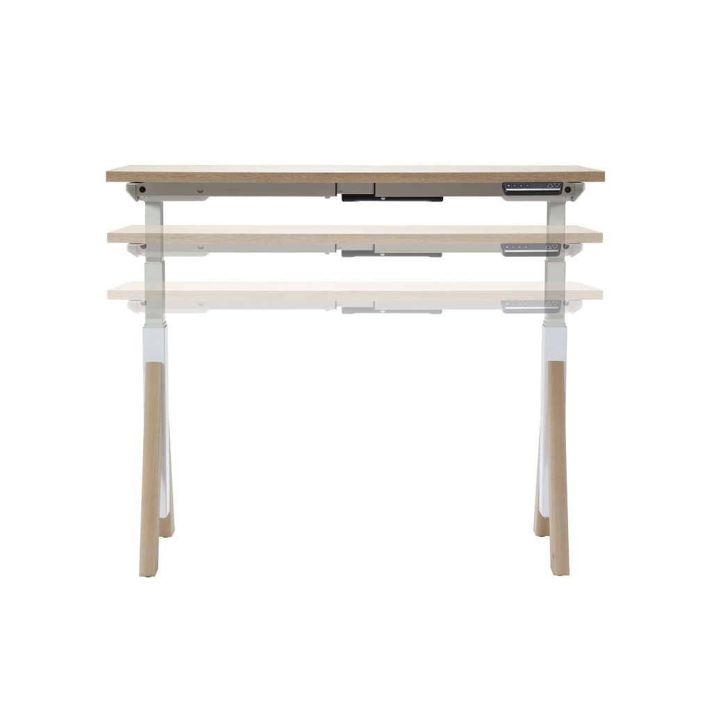 FLEX-WIZ FREE ADDRESS DESK-STEEL LEG BK - 【ASPLUND CONTRACT】 アスプルンド コントラクト